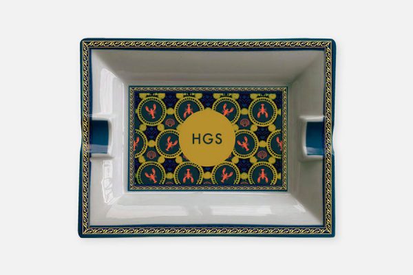 Printed small rectangular ashtray - Hotel Gift Selection