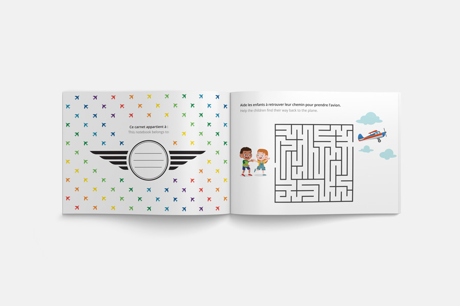 Custom fun activity book - Hotel Gift Selection