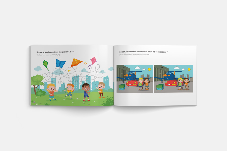 Custom fun activity book - Hotel Gift Selection