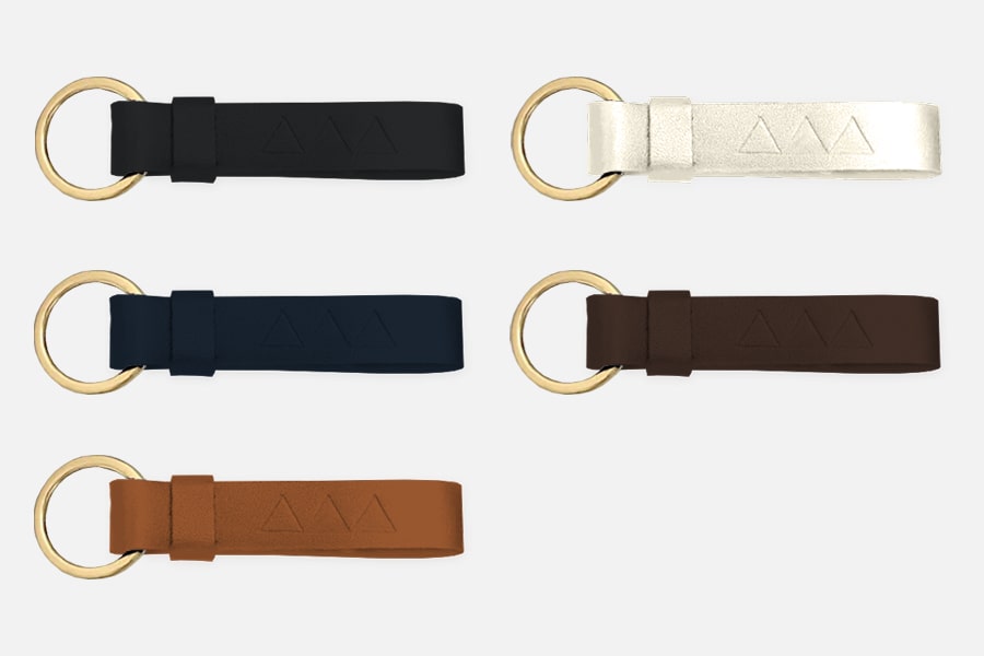 Custom long leather keyrings - Hotel Gift Selection