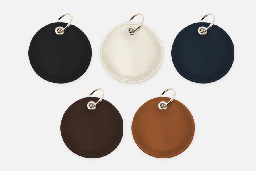 Luxury custom round keyrings - Hotel Gift Selection