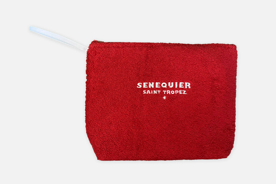 Personalized terry cloth pouch - Hotel Gift Selection